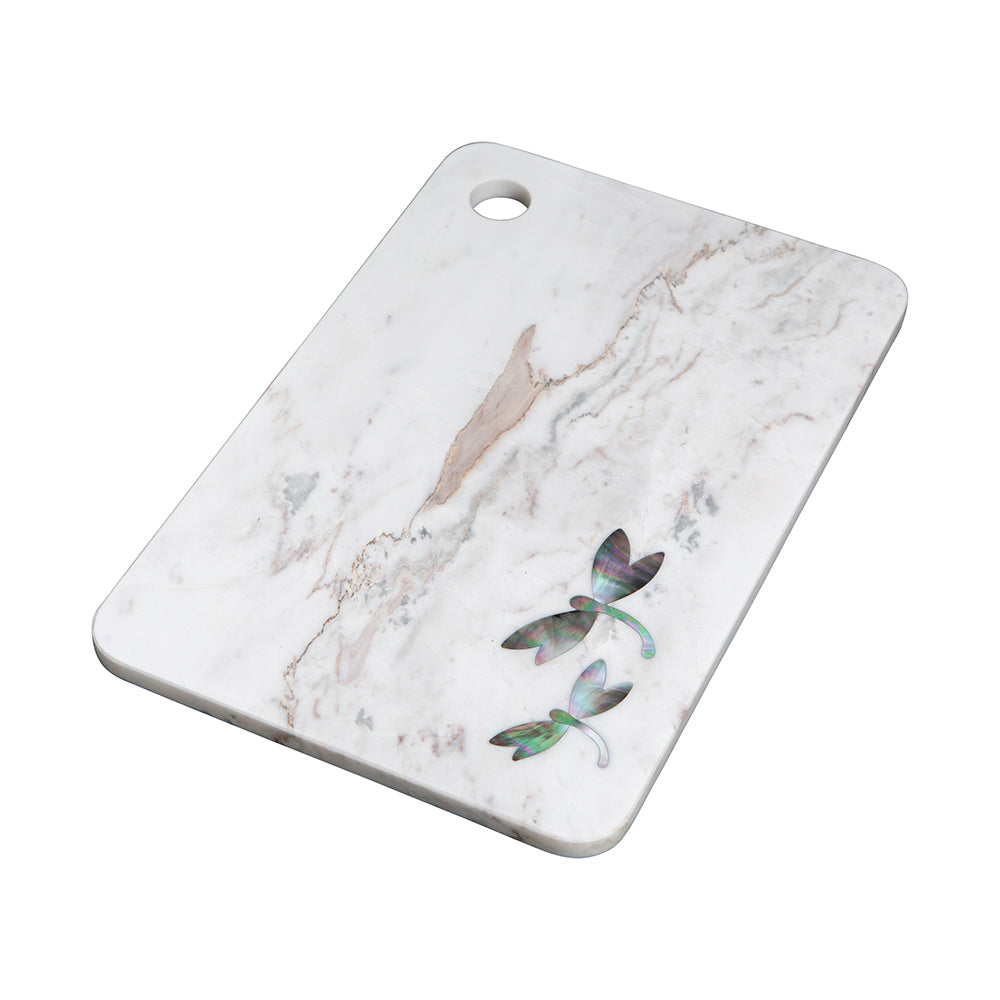 Stone Cutting Board with Abalone Shell Inlay – ORVI